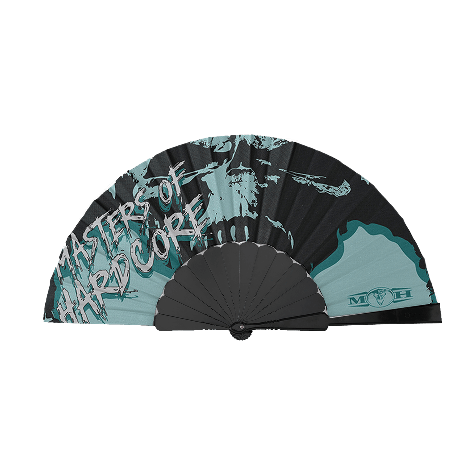 MOH Blue zoomed skull fan