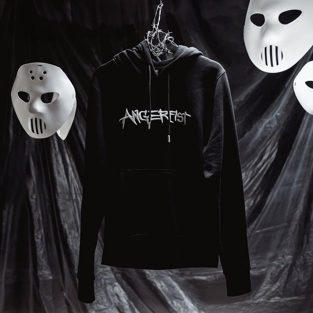 Angerfist Black Hoodie